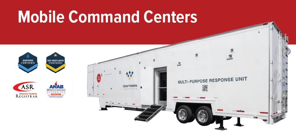 Custom Mobile Command Center Trailer & Vehicle | Craftsmen Industries